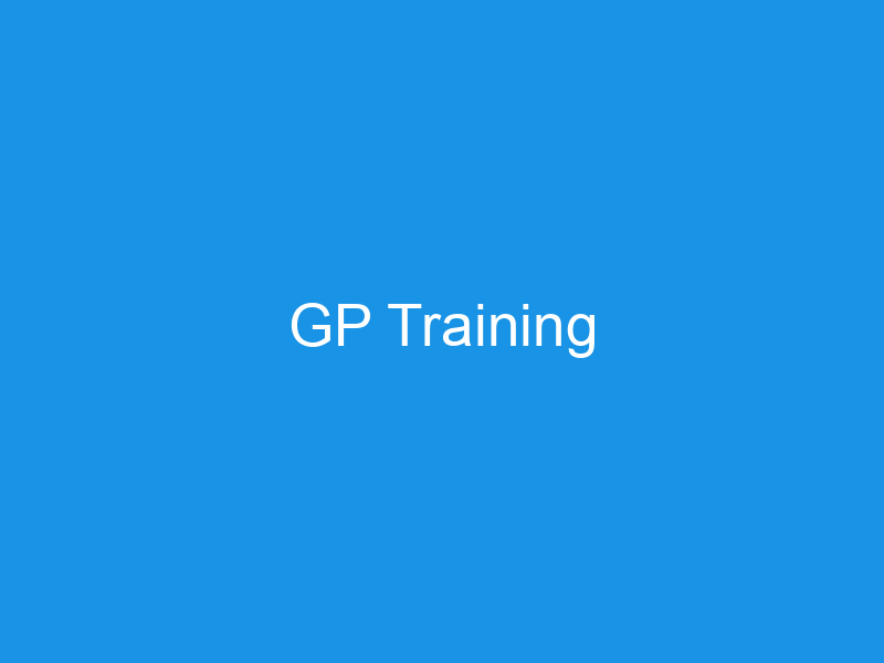 GP Training - Sabden and Whalley Medical Group